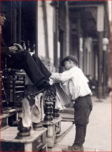 The History of Bootblacking